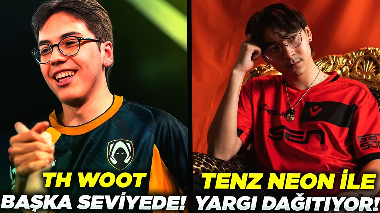 TENZ NEON İLE YARGI DAĞITIYOR! | TH WOOT BAŞKA SEVİYEDE! | VALORANT EN ...