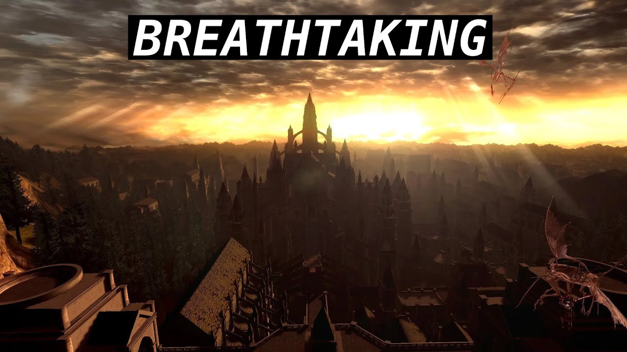Going Through Anor Londo For The First Time! - YouTube