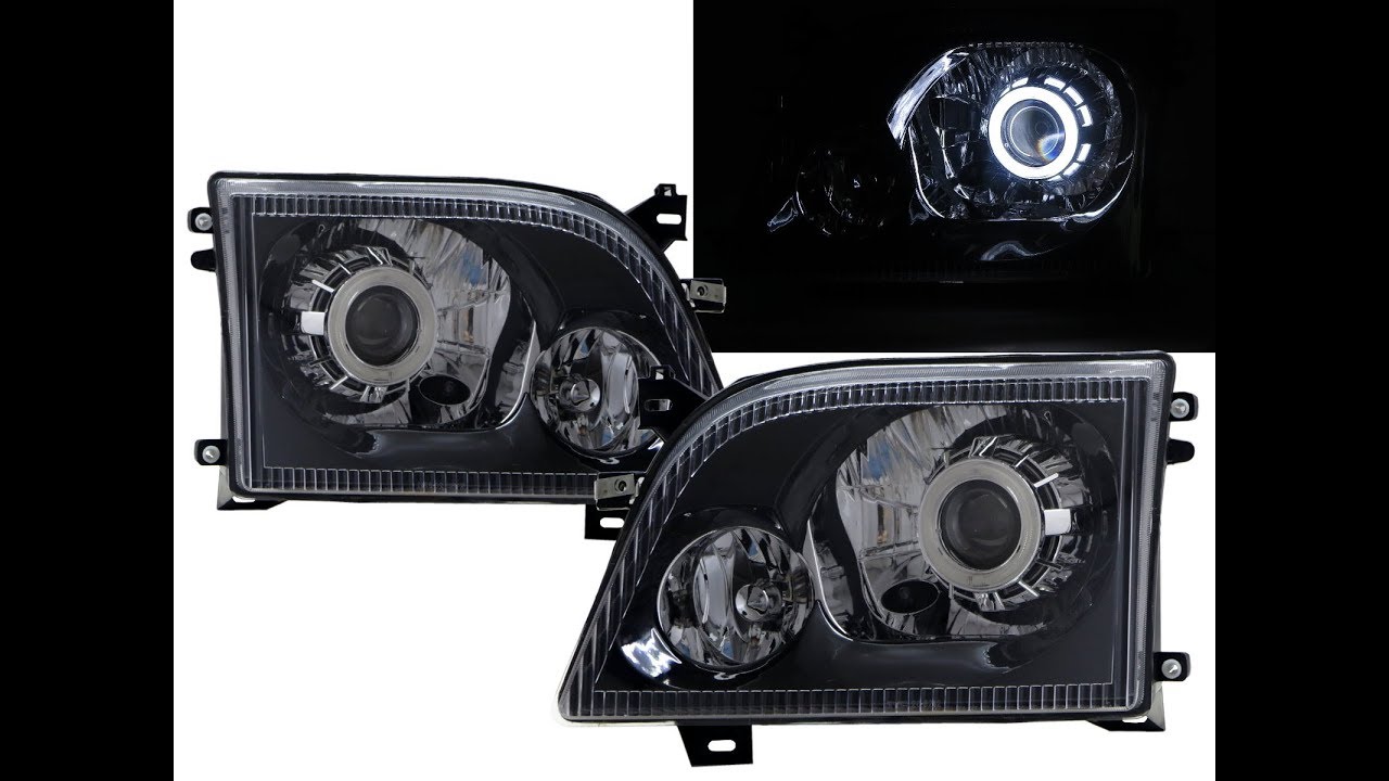CrazyTheGod TRANSIT 2006-2017 VAN 4D CCFL Projector Headlight Headlamp ...