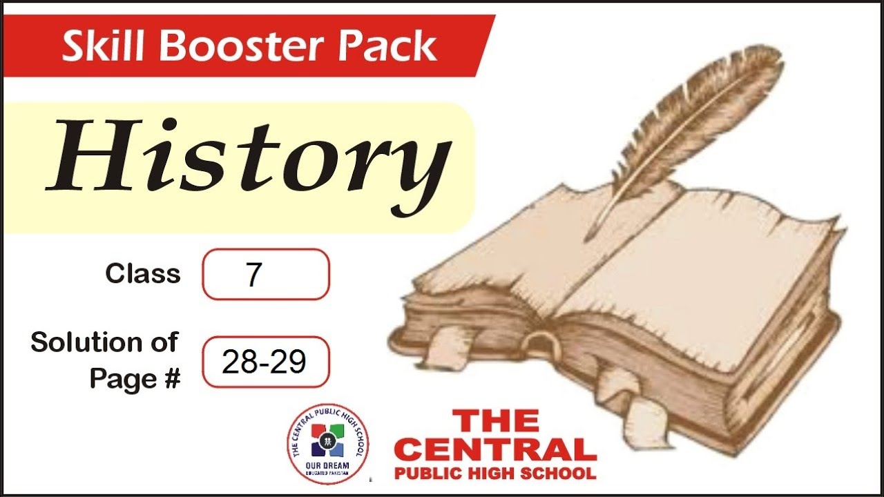 Level 7 ll History ll Skill Booster Pack Page 28-29 - YouTube