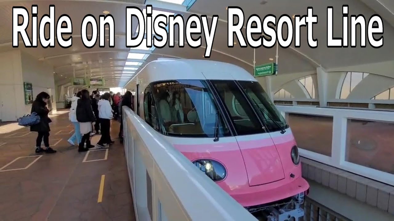 【Ride on Disney Resort Line】東京ディズニーリゾートライン - YouTube