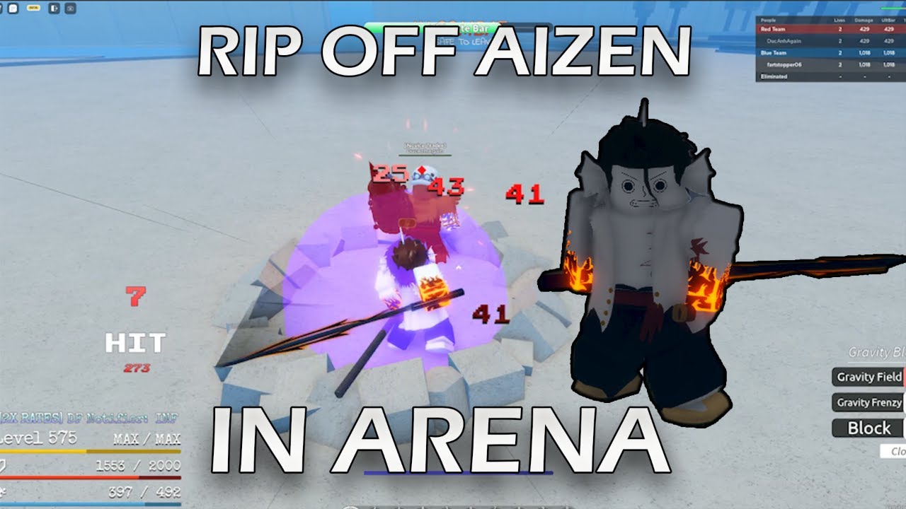 (GPO Arena) Becoming The Rip Off Aizen In Arena.. - YouTube