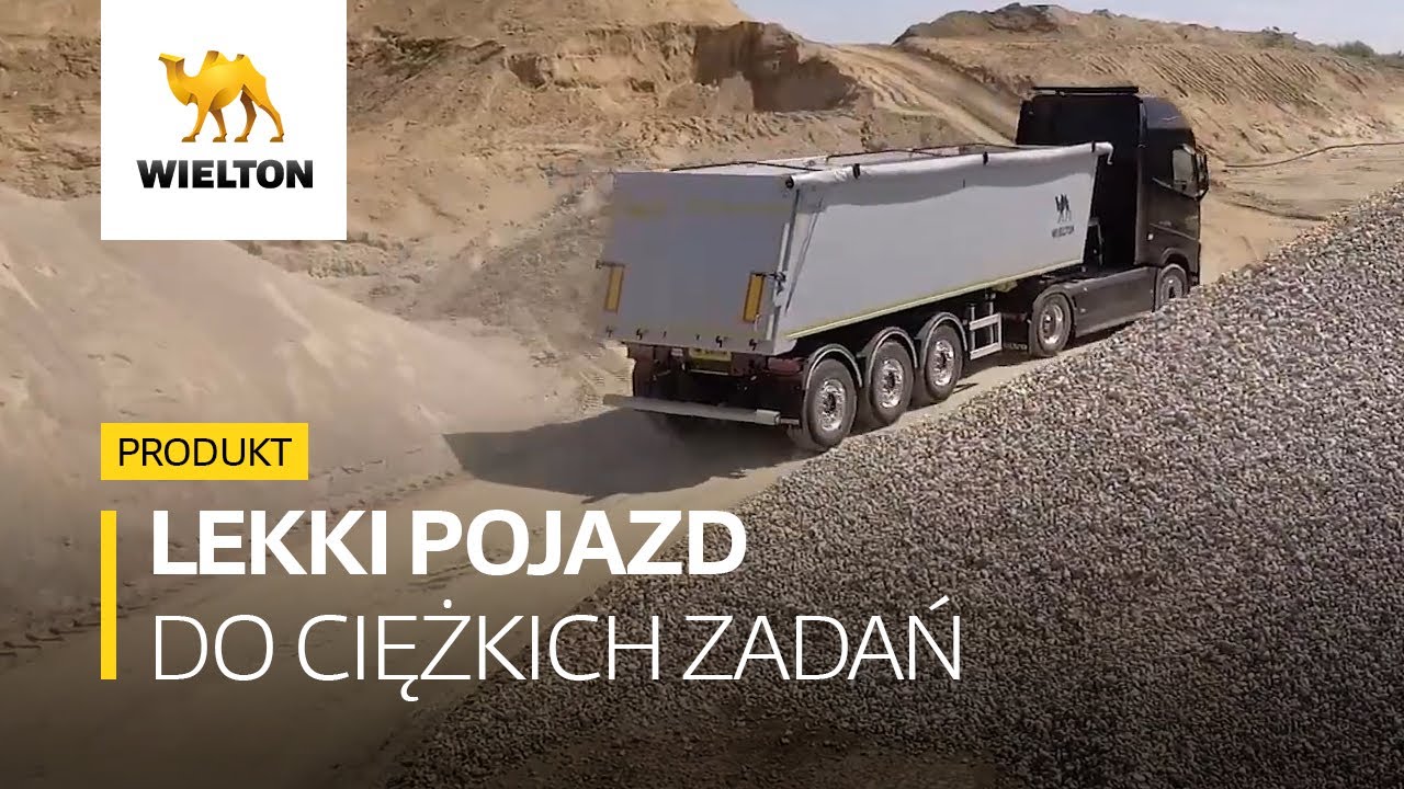 Wielton wywrotka aluminiowa Weight Master | Lekki pojazd do ciężkich ...