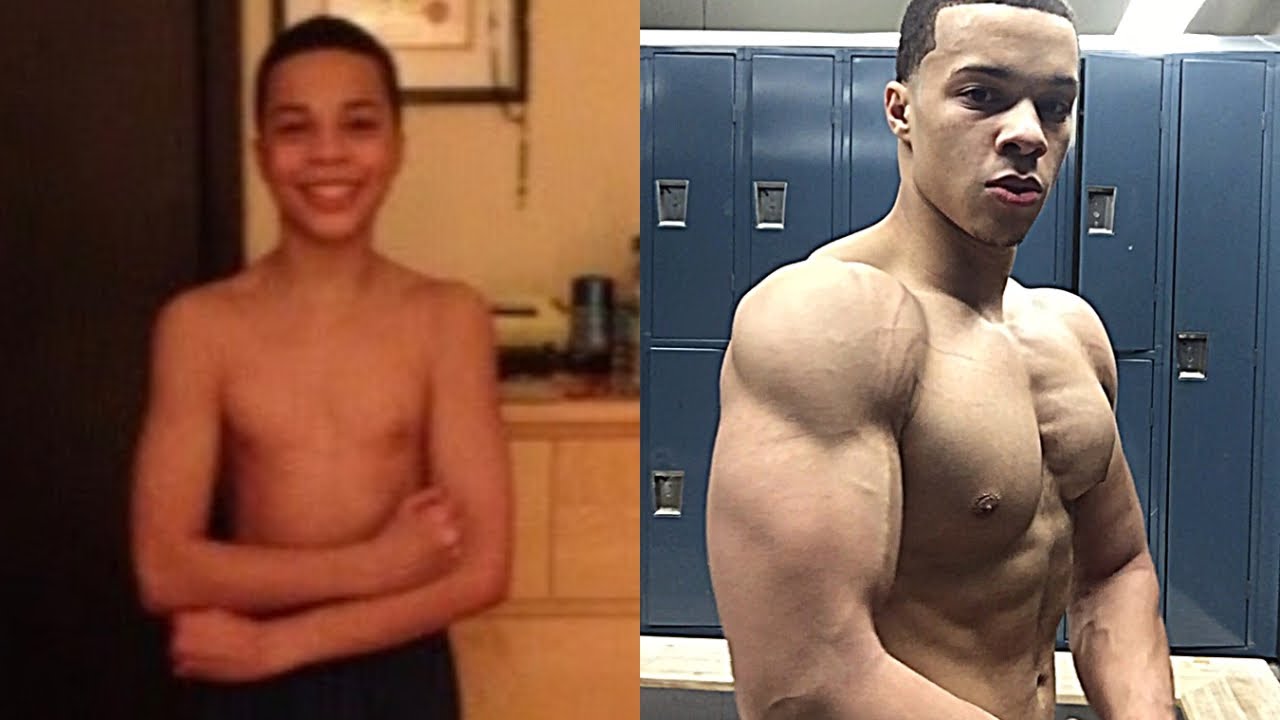 Steven Vasquez - 6 Year Natural Transformation 12-18 - YouTube
