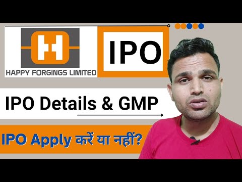 Happy forgings ipo review | Happy forgings ipo details and gmp | IPO apply or not? | Wealth ...