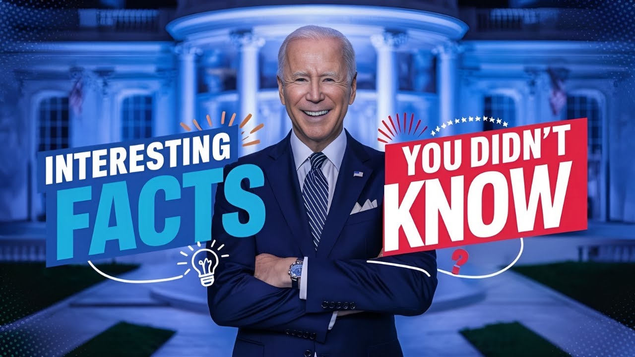 Interesting facts about US President Joe Biden you probably didn't know ...