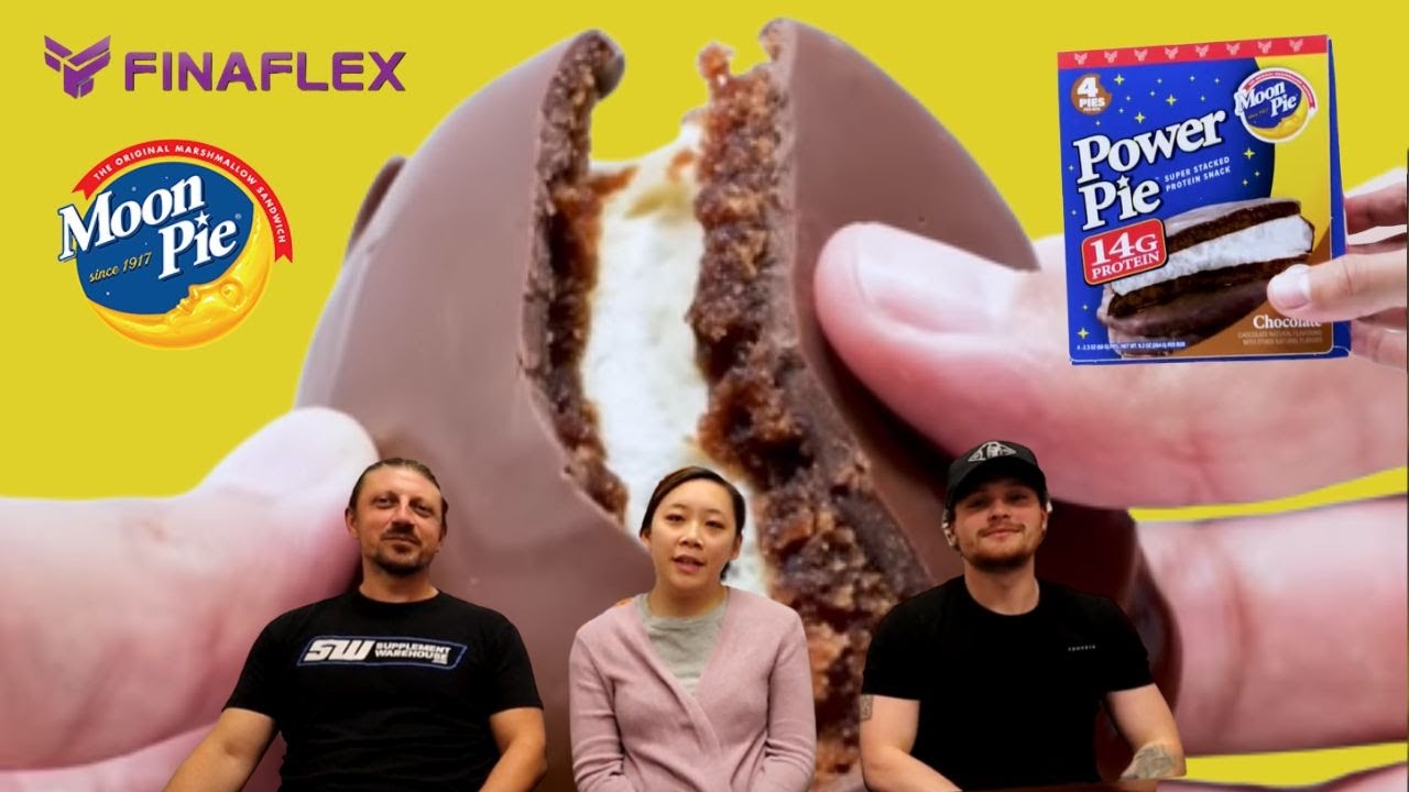 FinaFlex Moon Pie Protein Snack - YouTube