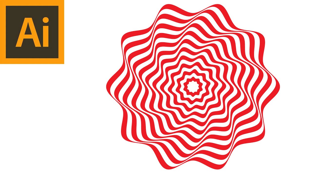 Pattern using Blend tool - YouTube