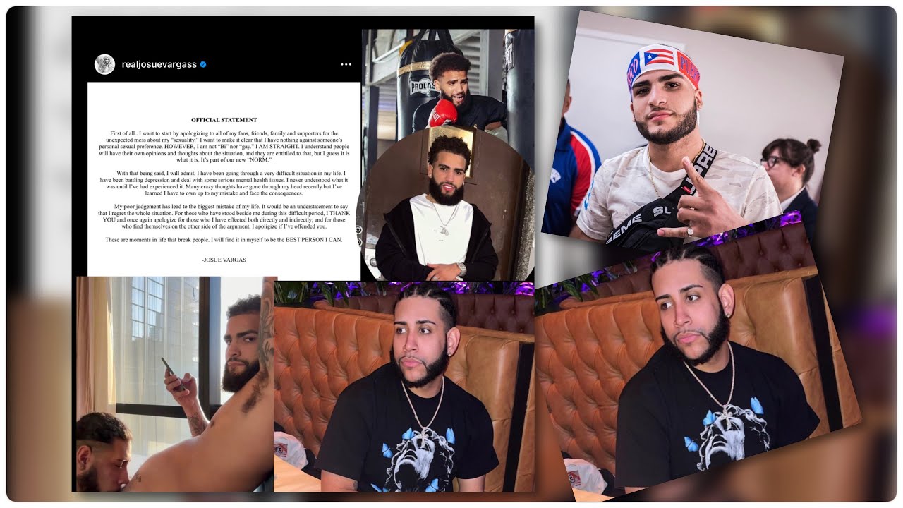 Josue Vargas Was Caught On Camera Getting Falacio From Another Man ...