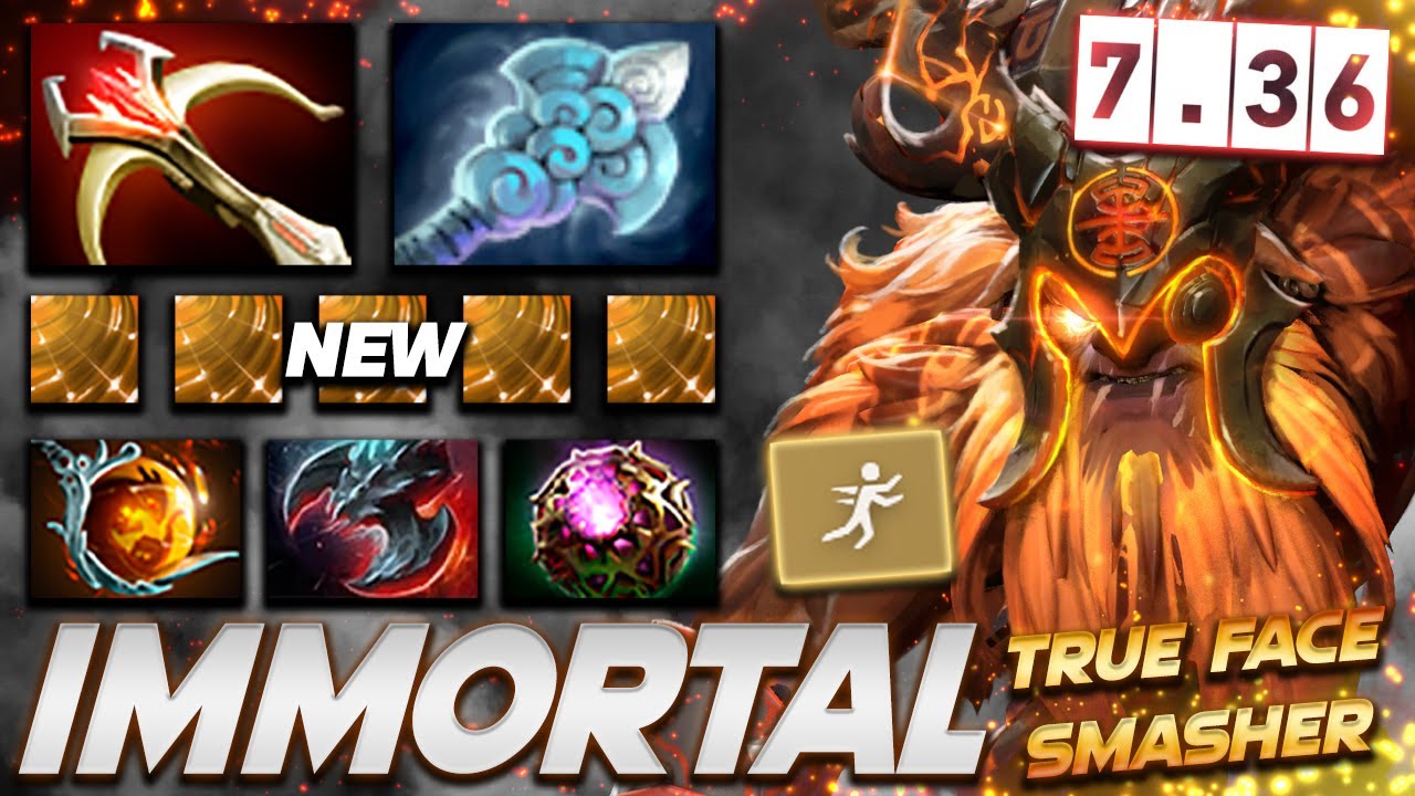 7.36 Earthshaker Immortal Echo Smasher - Dota 2 Pro Gameplay [Watch ...