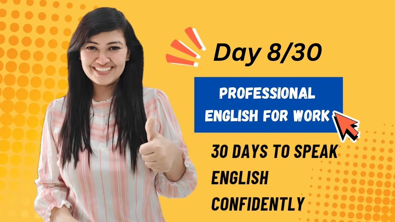 Professional English Sentences You Must Use at Work - YouTube