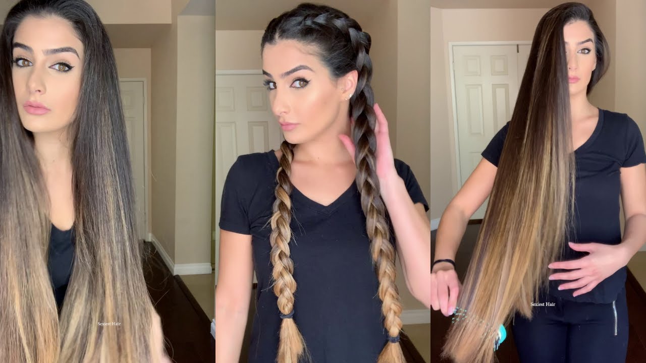 Does She Really Have Perfect Hair? [Long Thick Healthy] - YouTube