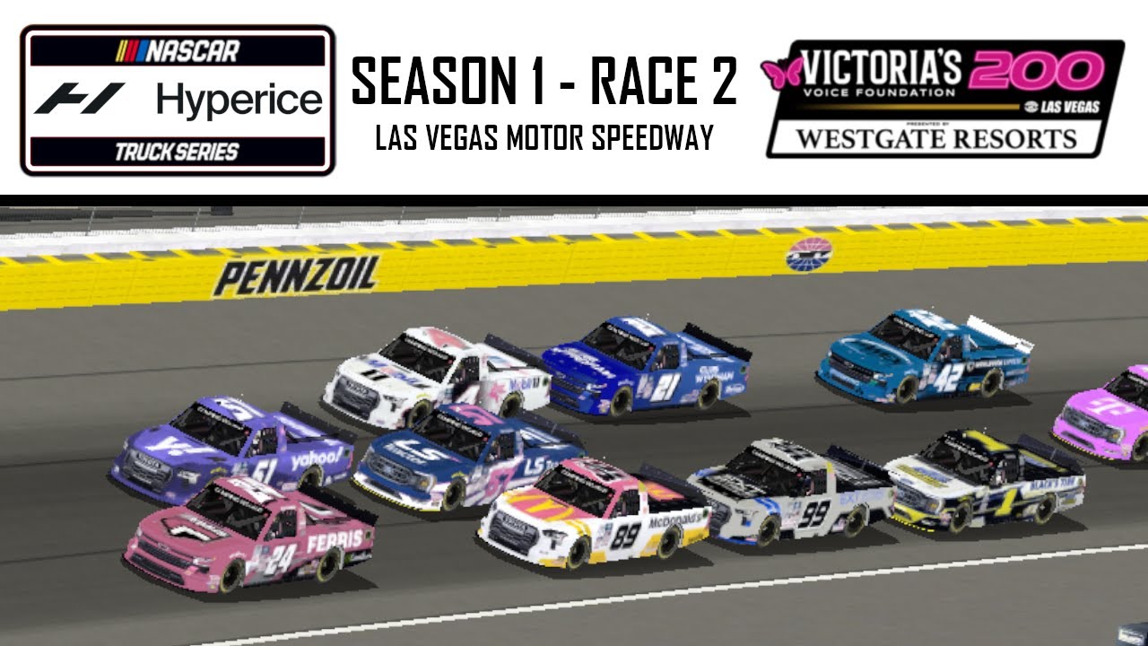 NASCAR Hyperice Truck Series S1 R2 - Las Vegas (Victoria's Voice ...