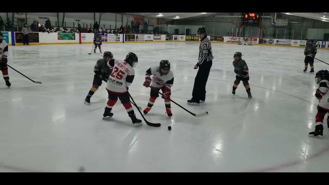 AP Raiders -at- Quinte West U11 Frankford Arena Feb 2, 2025 - YouTube