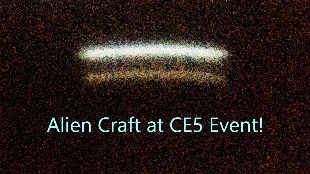 Alien Craft at CE5 Event! - YouTube