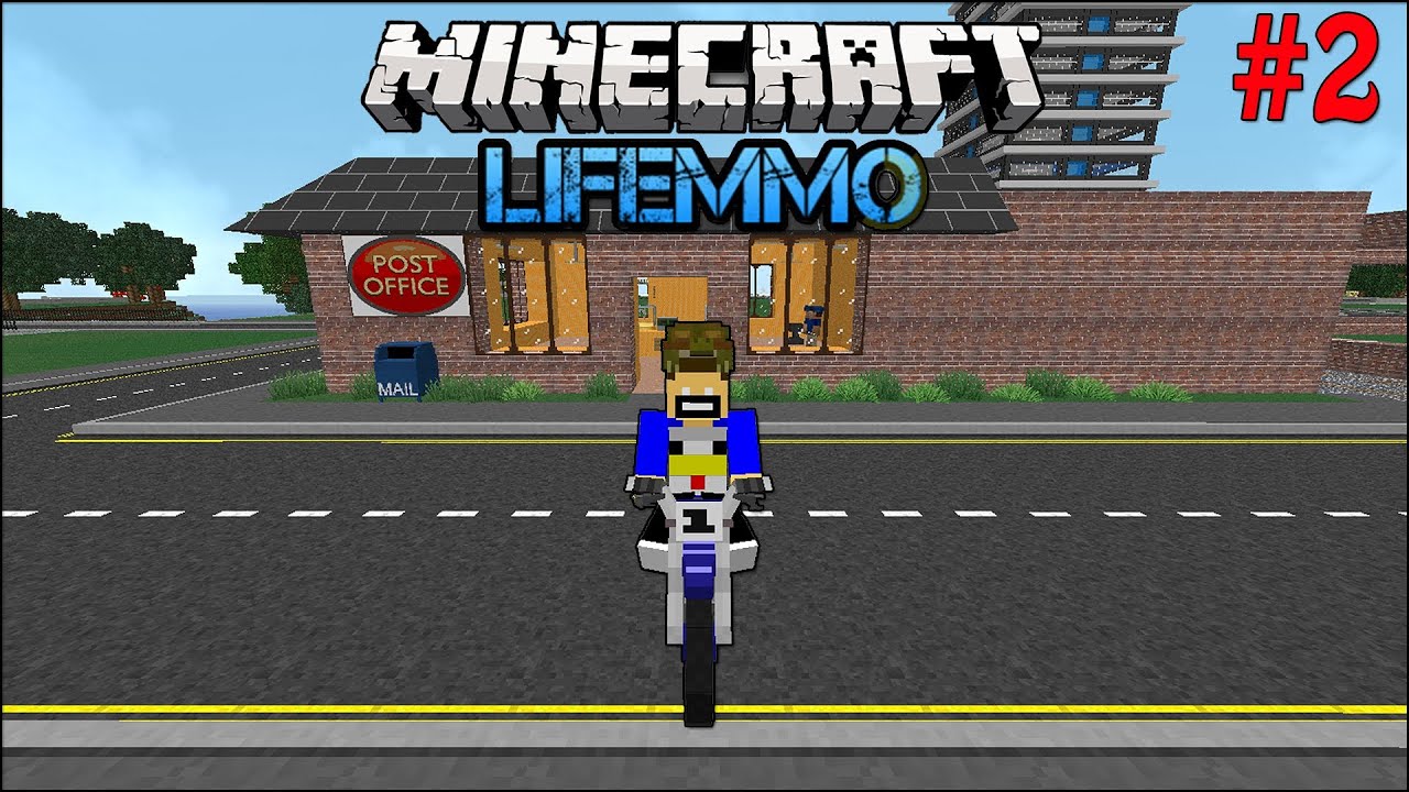 Minecraft Life MMO | Ep.2 | Rolling through the town - YouTube