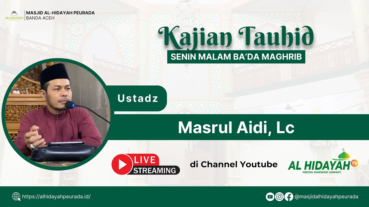 Ust Masrul Aidi, Lc - YouTube