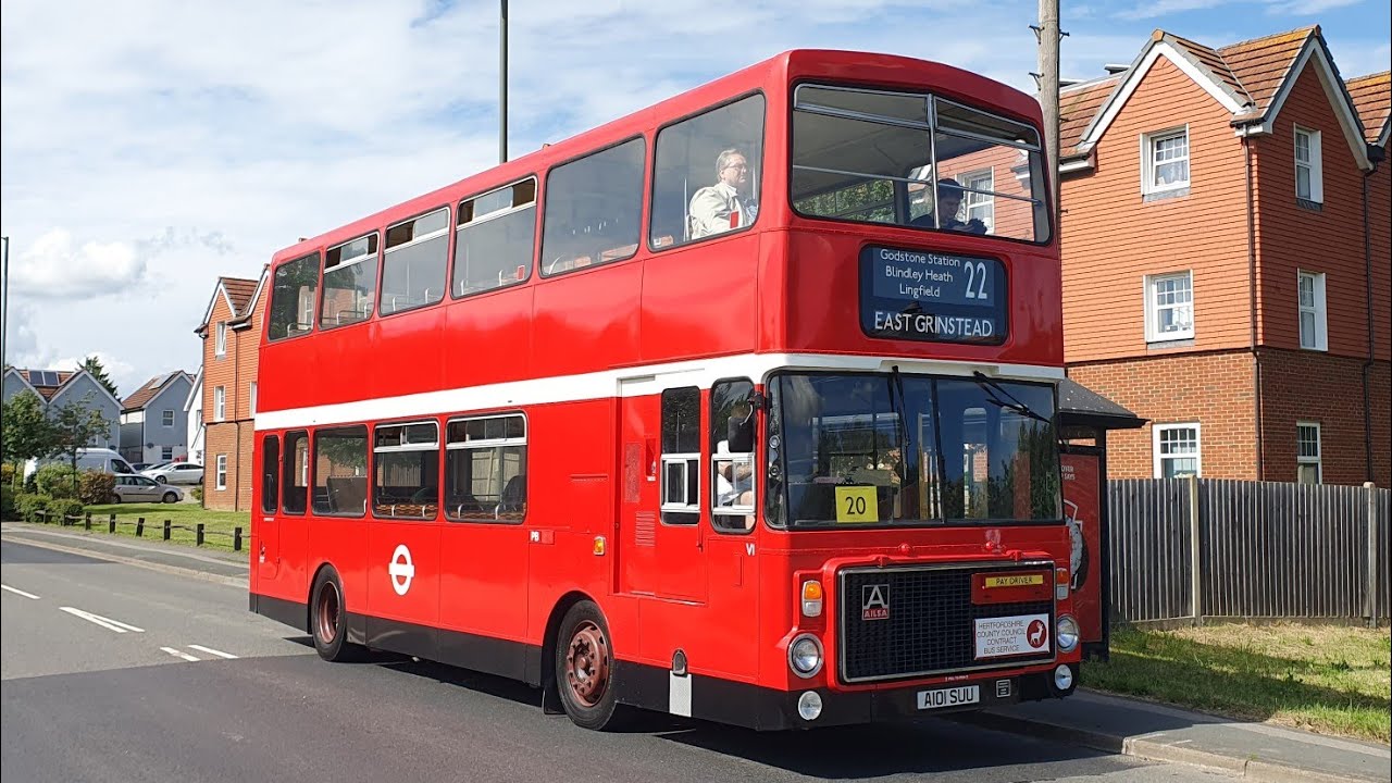 A Step in Time Part 76! London Transport Volvo Ailsa B55/Alexander RV ...