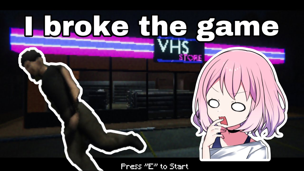 I BROKE THE GAME. | VHS Slaughter - YouTube