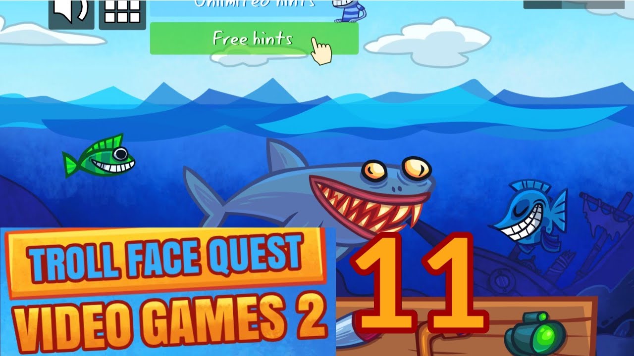 Troll Face Quest : Video Games 2 : Level 11 : Android / iOS Game - YouTube