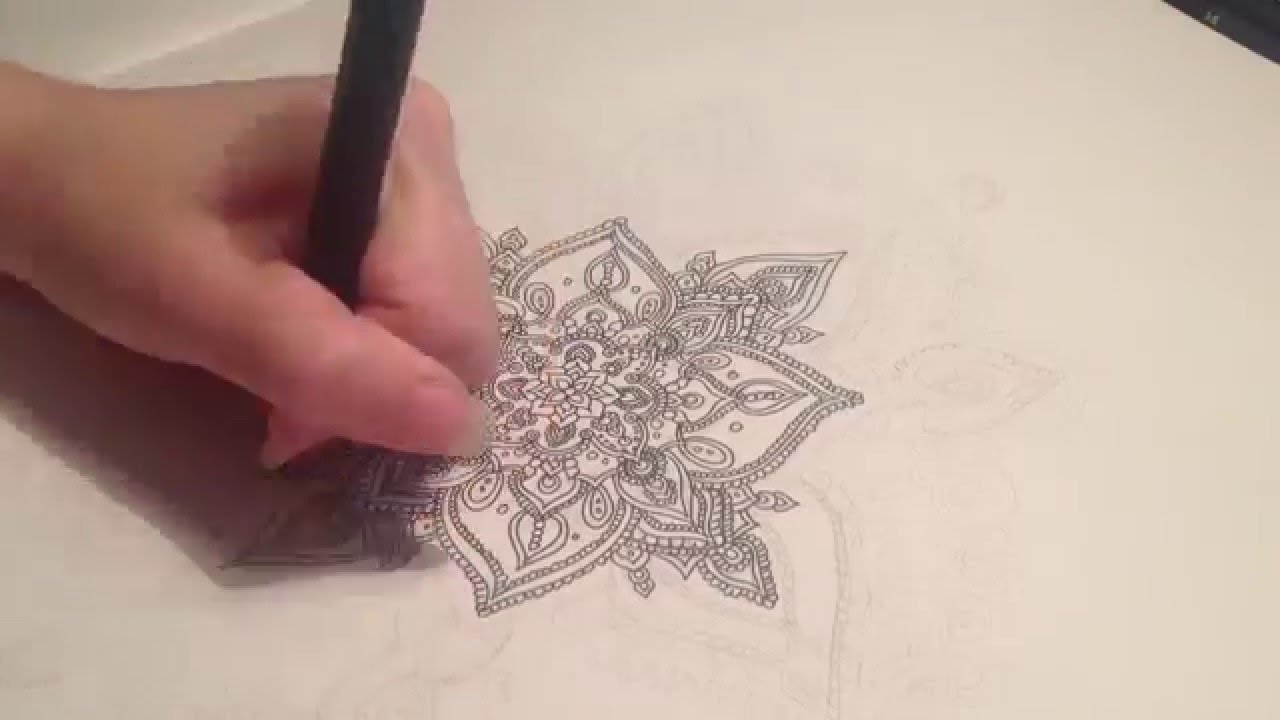 Symmetrical Pattern Drawing - YouTube