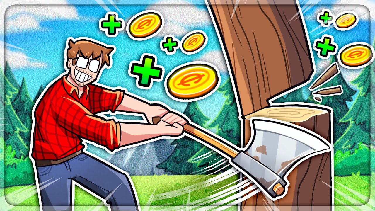 A Game About CHOPPING Trees (Lumberjacked) - YouTube