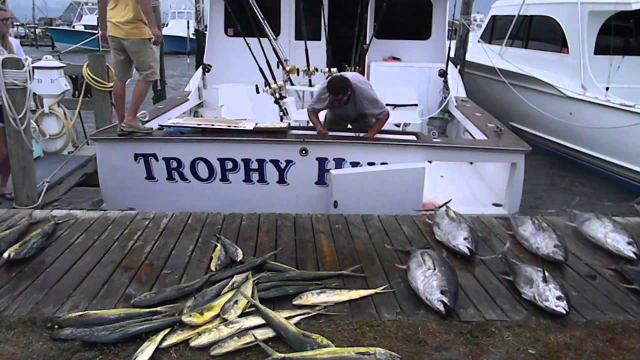 Oregon Inlet - watching Trophy Hunter - YouTube