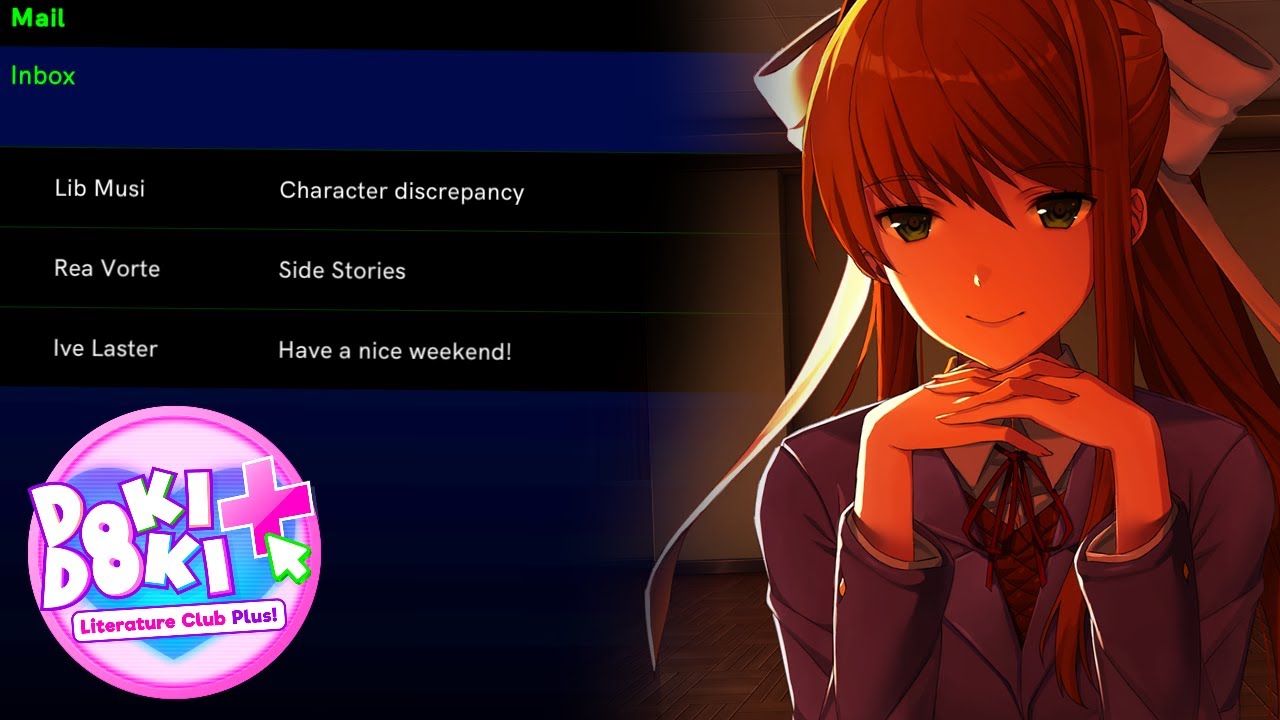 Hidden Emails and An Ending! ~ DDLC Plus - YouTube