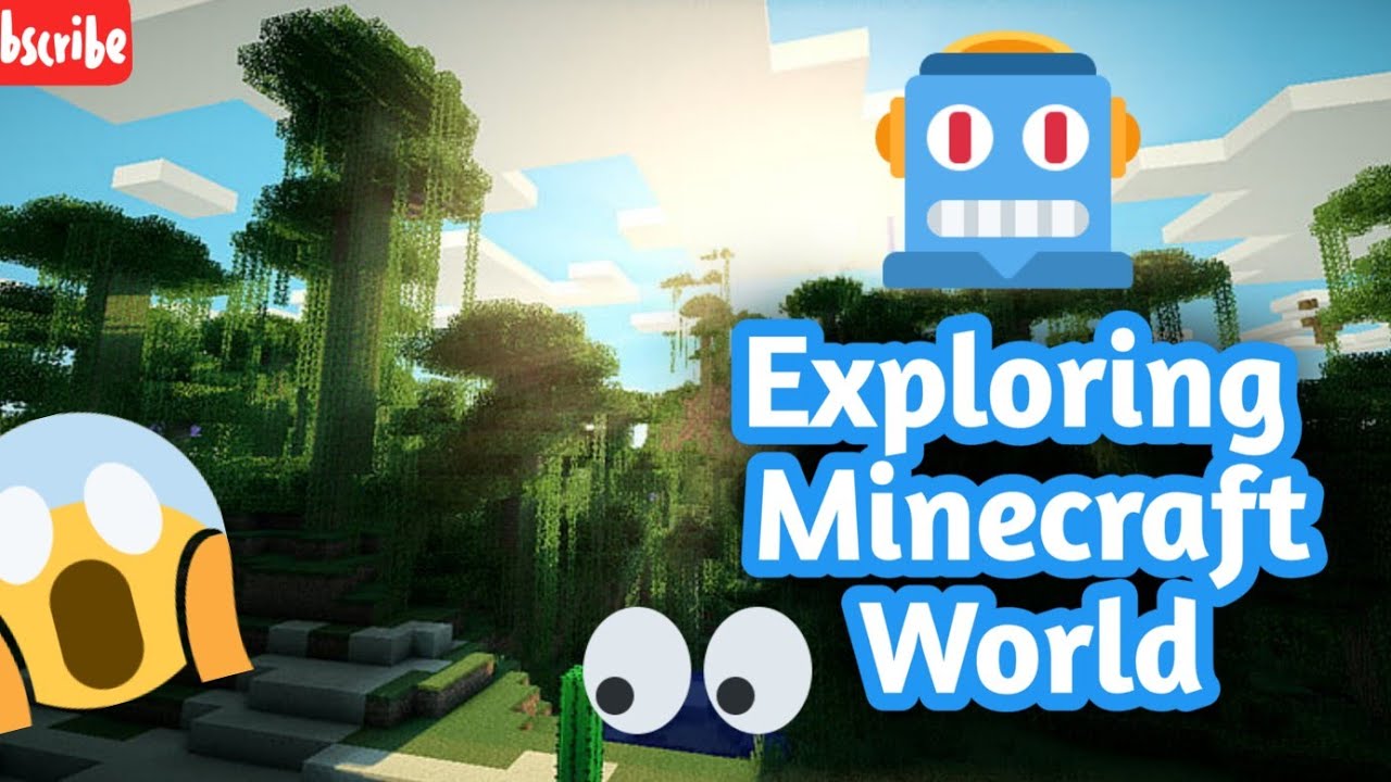 AMAZING MINECRAFT WORLD | 👀EXPLORING THE MINECRAFT 🤖😱WORLD 🌍 | - YouTube