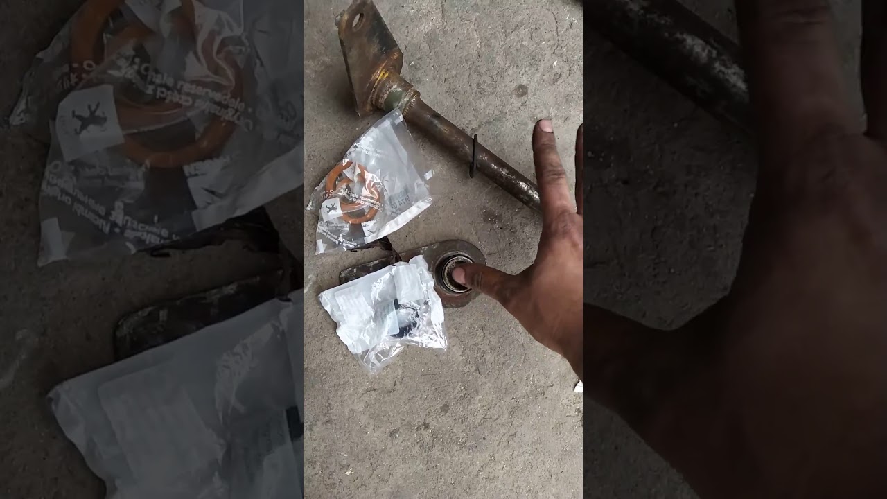 Reparación eje trasero Peugeot 306, retenes de barra estabilizadora - YouTube