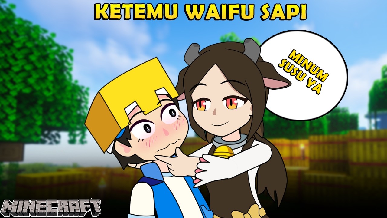 AWAS! WAIFU SAPI MENANGKAPMU! - Animasi Minecraft - YouTube