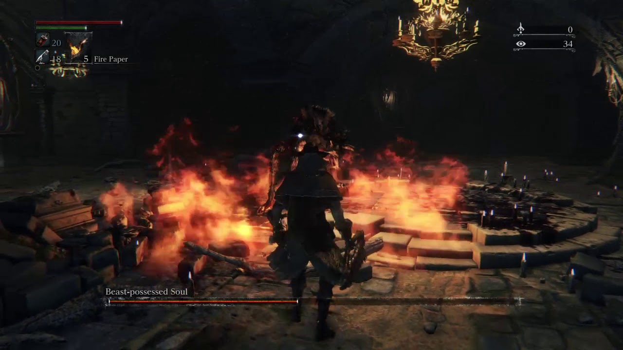 Bloodborne™ Beast Possessed Soul- Parry Master - YouTube