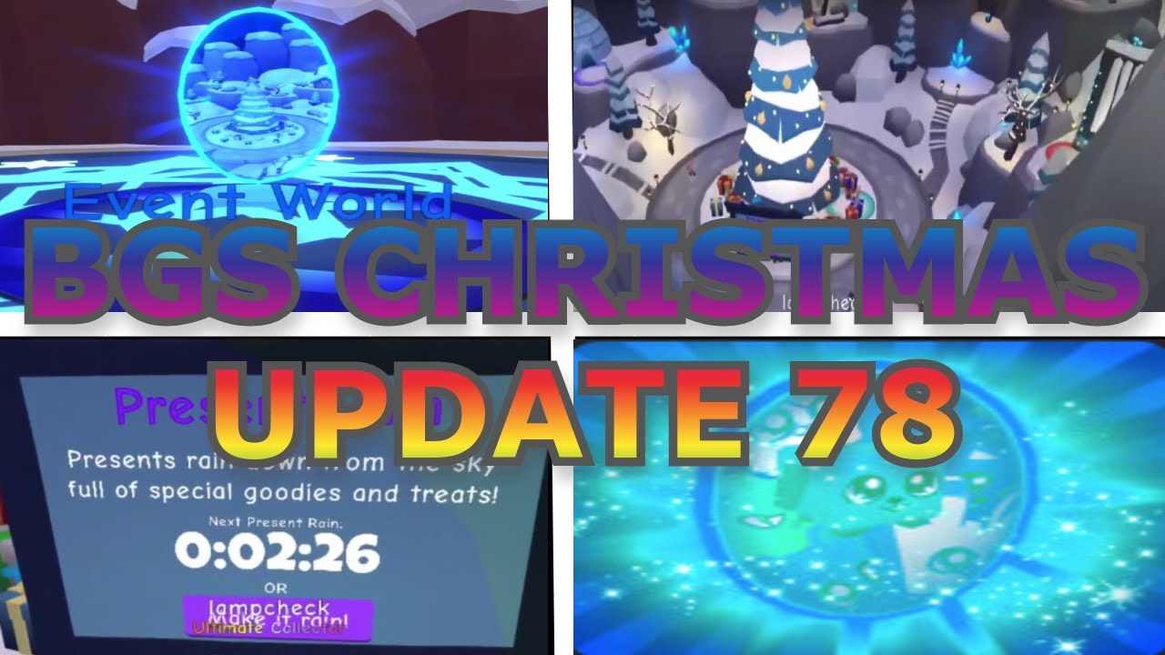 BGS Christmas Update 78 🎄 |Roblox BubbleGumSimulator - YouTube
