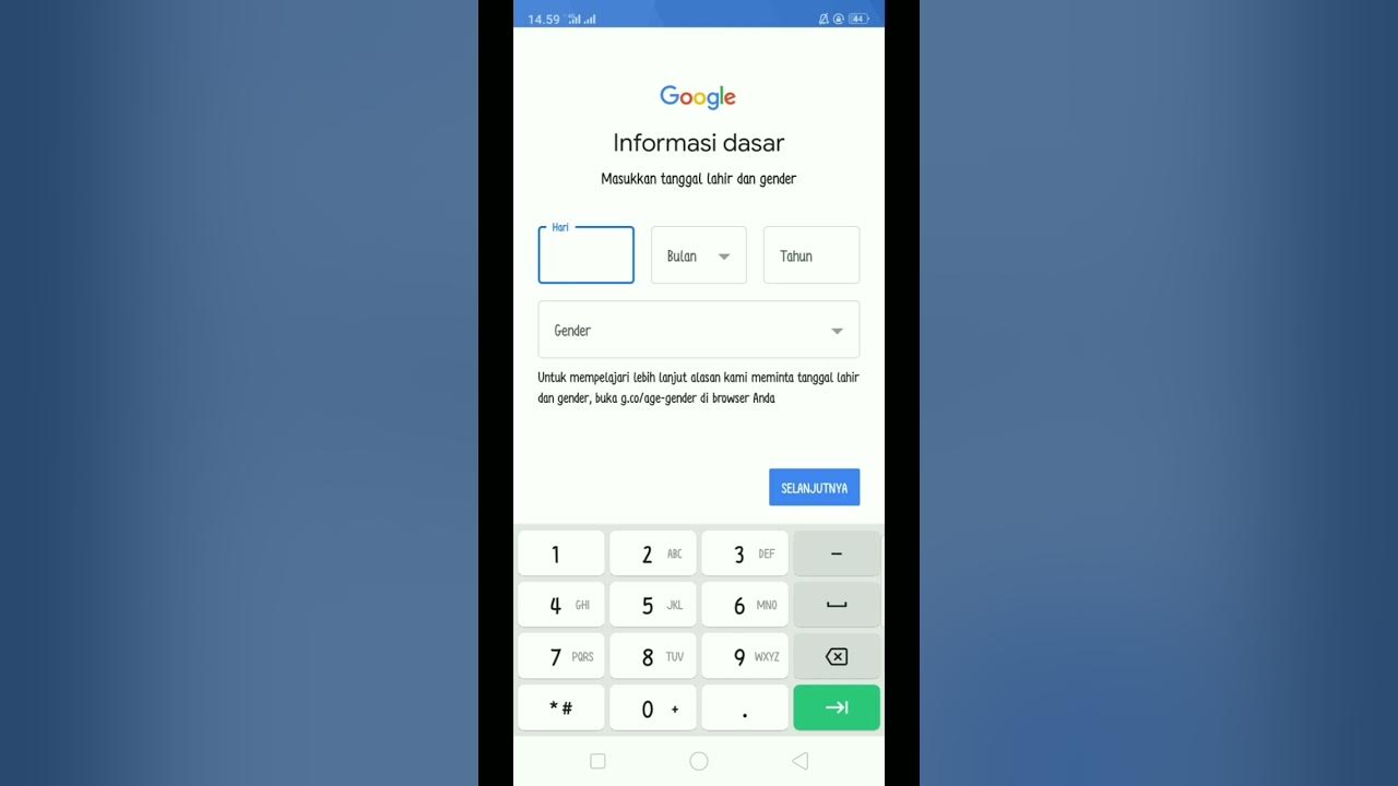 Tutorial Membuat akun email di Hp - YouTube
