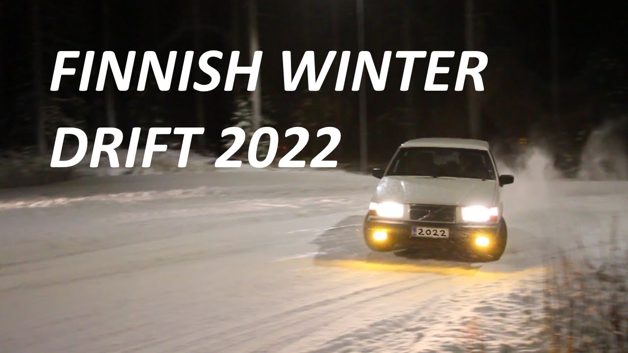 Winter drifting - The Finnish way - YouTube