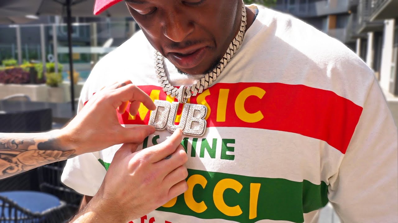 Buying Myself A $50,000 Diamond DuB Pendant For My Birthday 💎 - YouTube