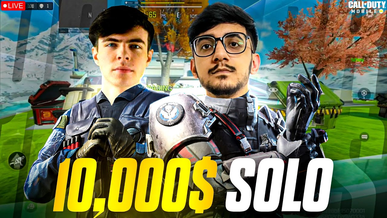 🔴 @iFerg 's $10,000 SOLO Tournament LIVE POV - CoD : Mobile ...
