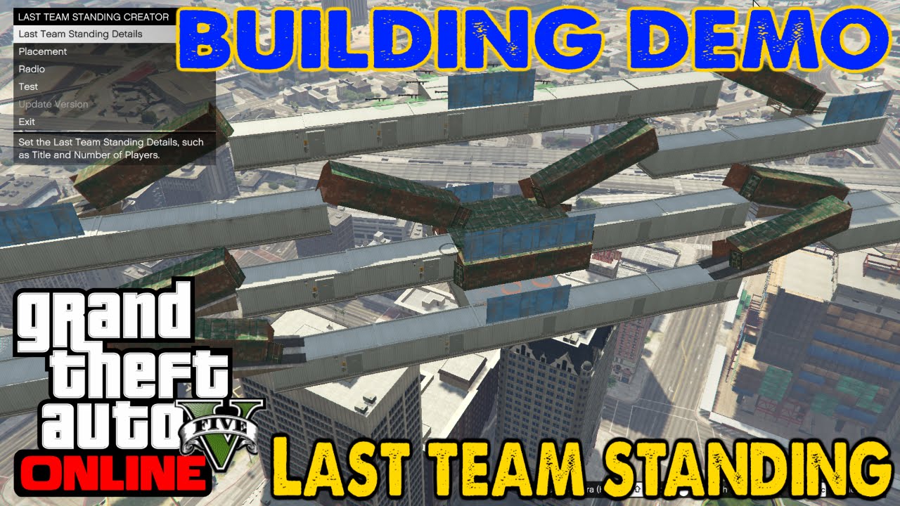 GTA 5 HOW TO BUILD A LAST TEAM STANDING - YouTube