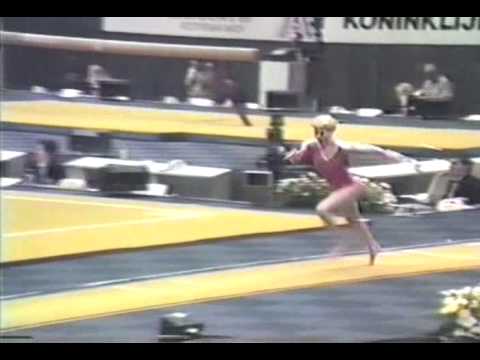 6th T USA Kristie Phillips Comp V - 1987 World Gymnastics Championships ...
