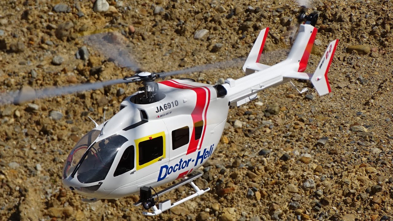 BK117 C2 Doctor Heli 450size Basic CustomizeRC Scale Helicopter - YouTube
