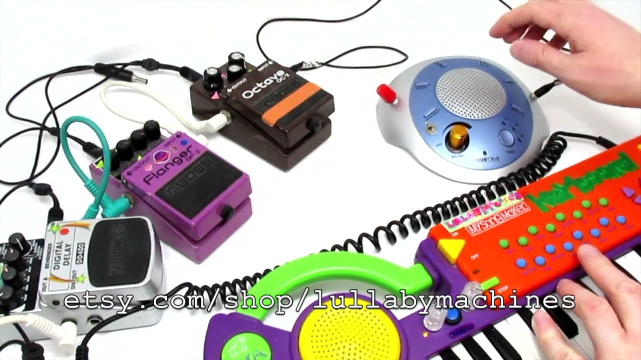 Circuit Bent "ObusForme" Nature Sounds Sleep Machine by Lullaby ...