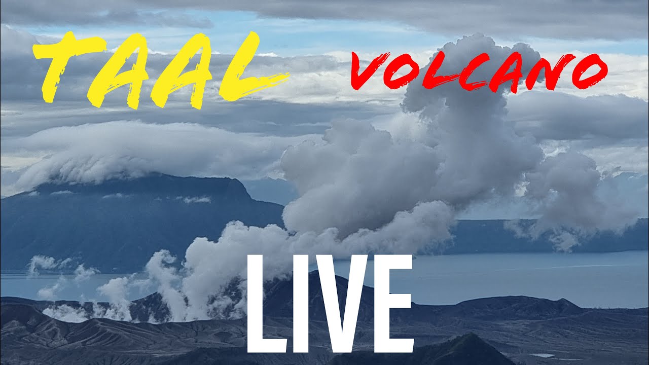 #taalvolcano Taal Volcano LIVE , taal volcano update today ,Sitwasyon ...