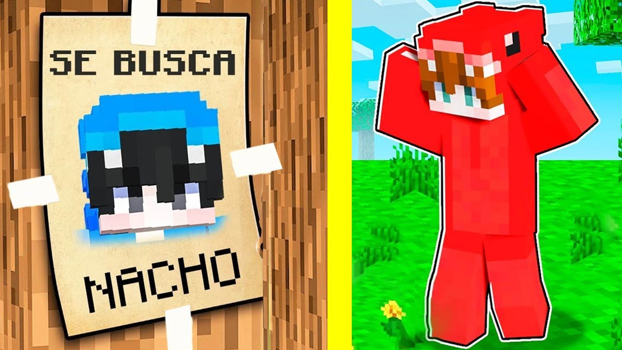 NACHO DESAPARECIÓ en MINECRAFT 😭 Dagar y Nacho en Minecraft Roleplay ...
