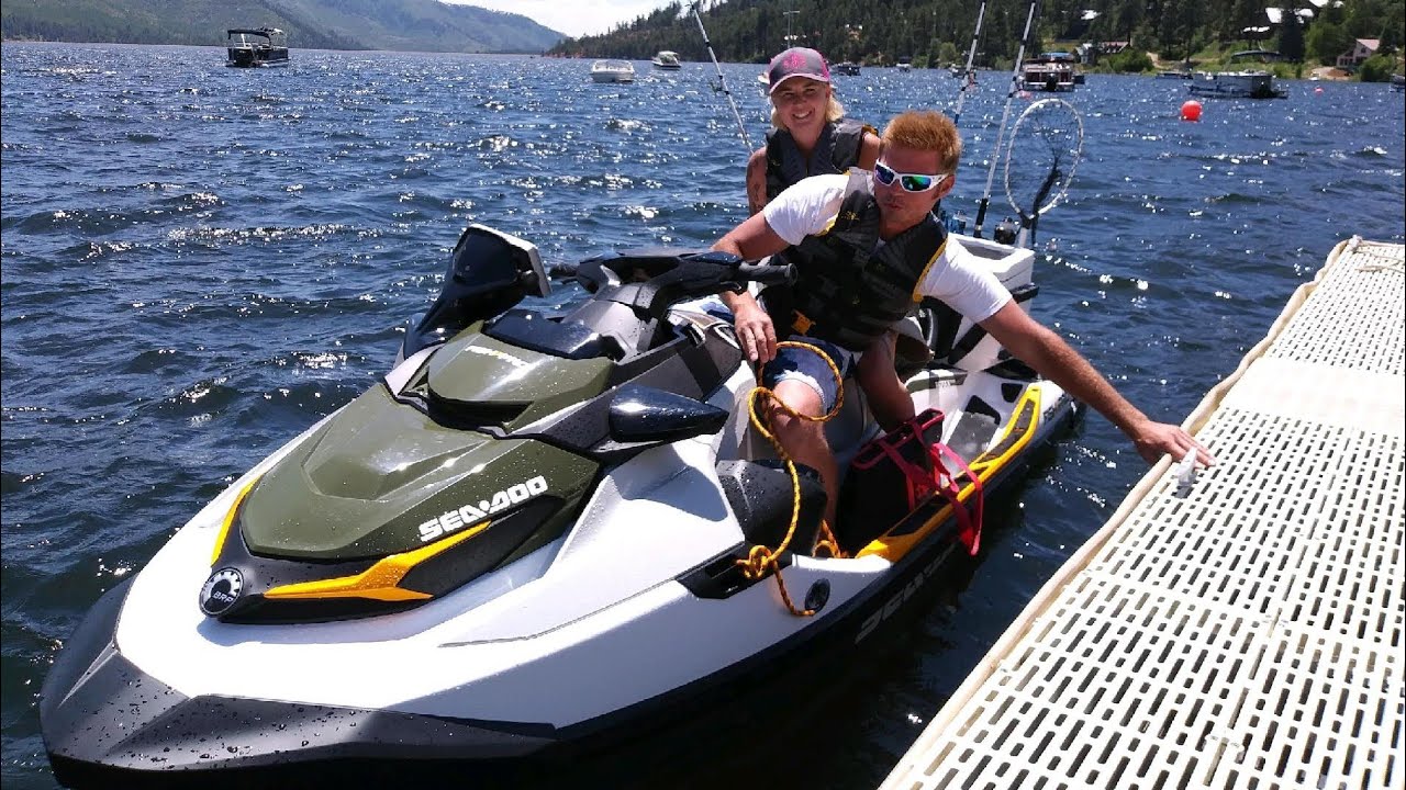 2019 Sea Doo Fish Pro Steering Alignment - YouTube