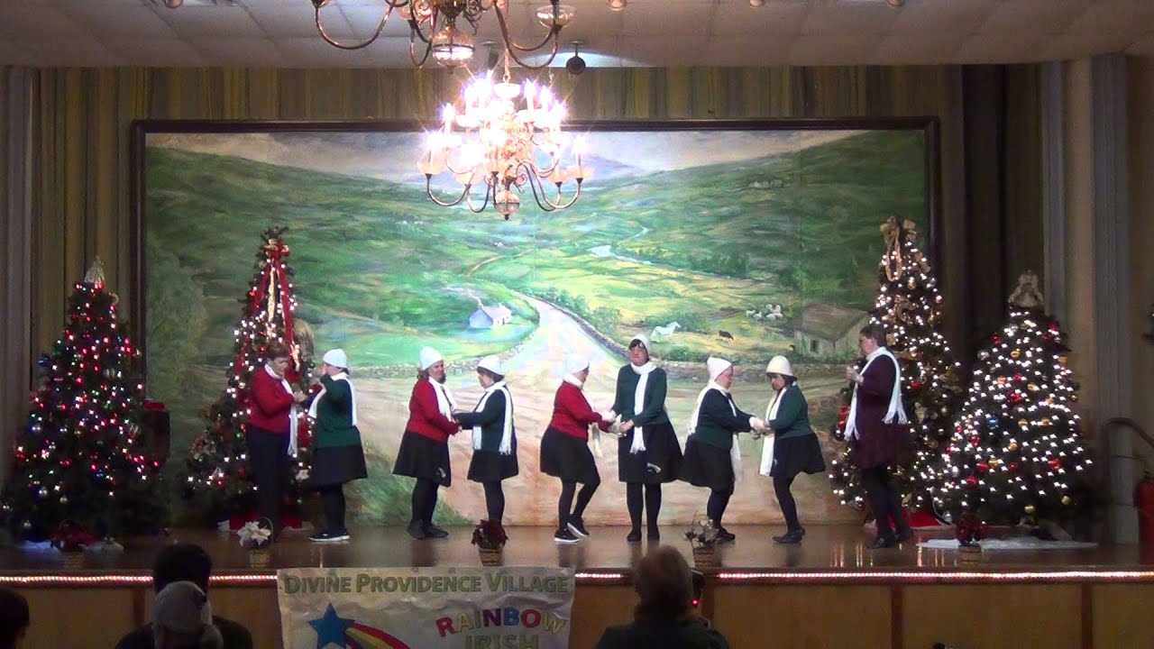 The Divine Providence Rainbow Irish Step Dancers ~ "Ding Dong, Merrily ...