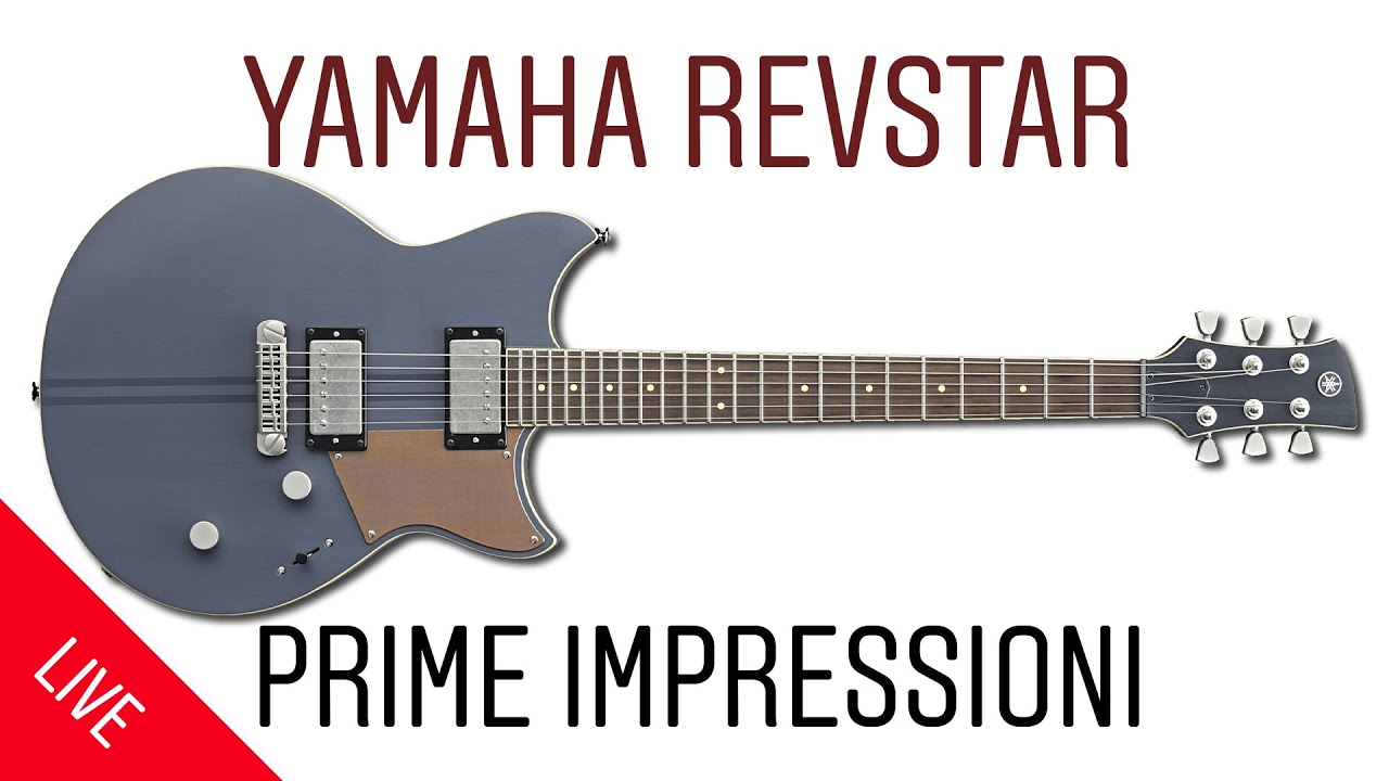 Roby Rocks Live | Yamaha Revstar RSP20CR - Prime Impressioni - YouTube