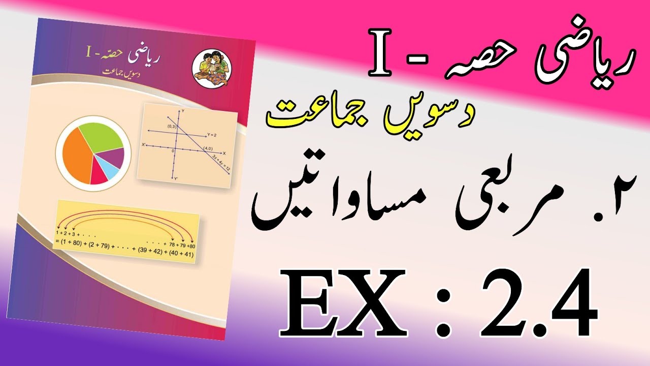 10th class maths 1 chapter 2 practice set 2.4 urdu medium | 10 class maths1 chapter 2.4 urdu ...