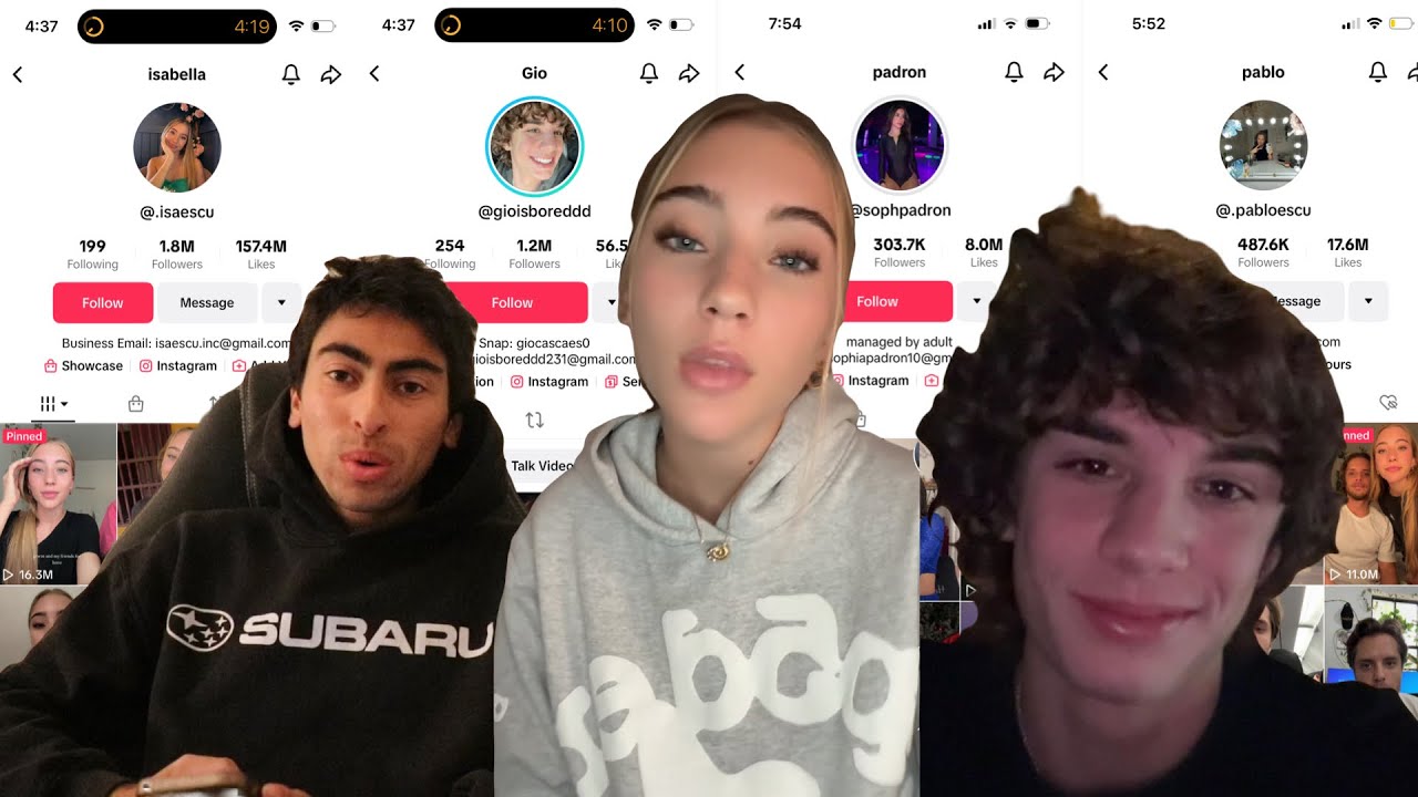 TIKTOK ISA DRAMA - YouTube