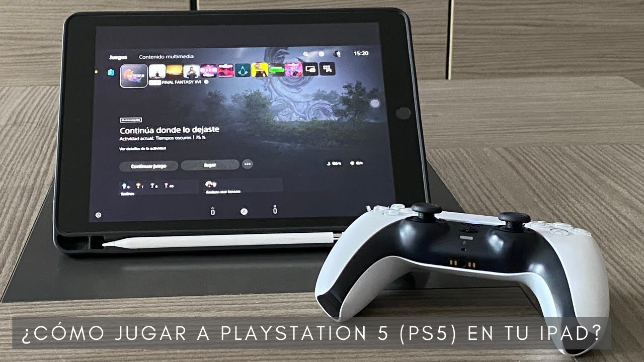 ¿Cómo jugar a Playstation 5 (PS5) en tu iPad? - YouTube