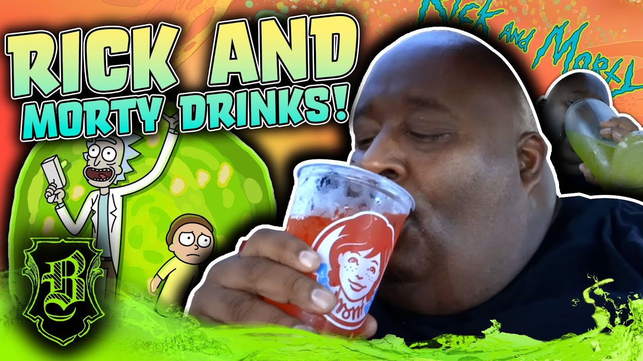 Chugging The New Wendy's Rick And Morty Drinks out the 2 Liter Das Boot ...